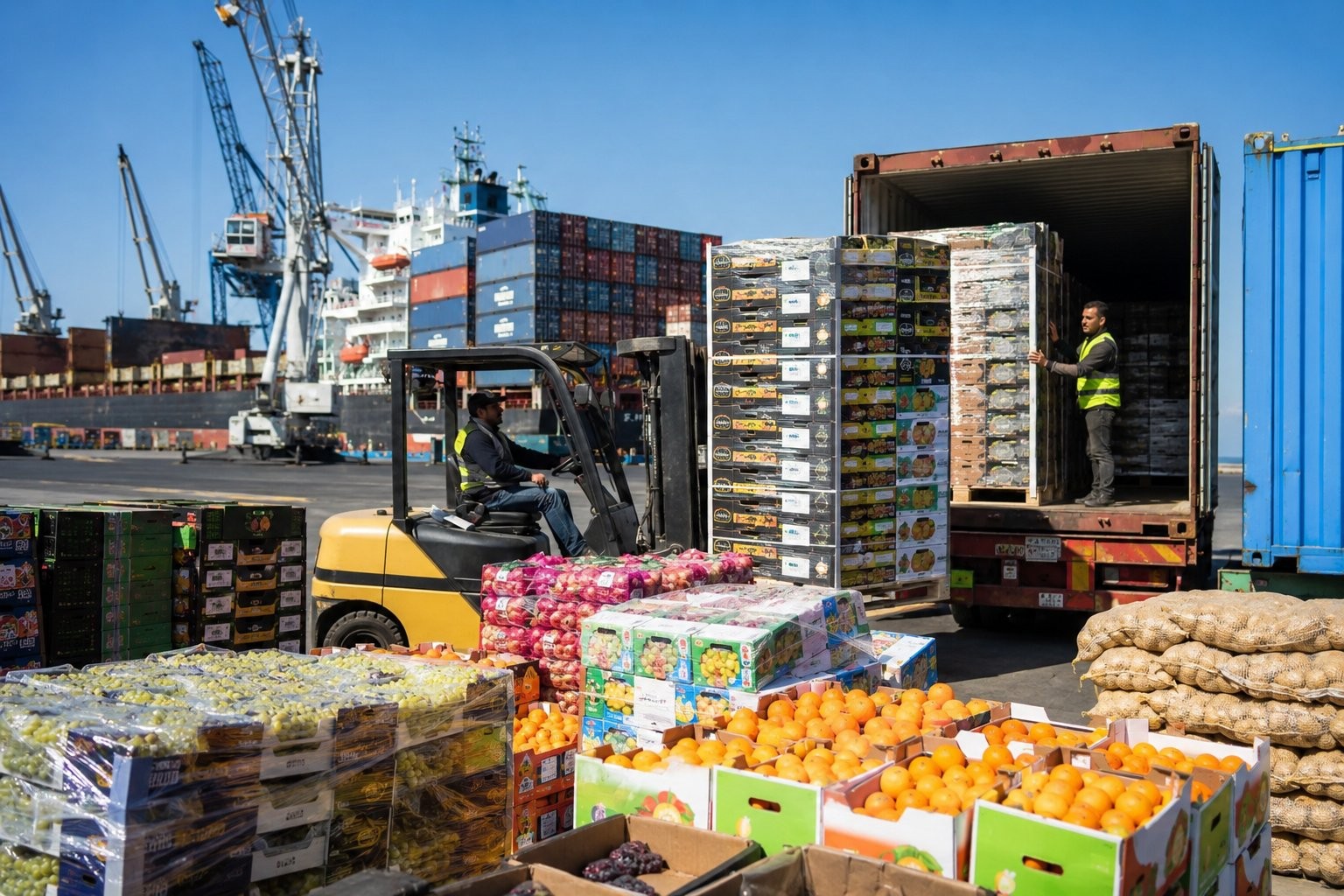 Egypt Food Exports Rise 7.1% to $2.43bn in Early 2026